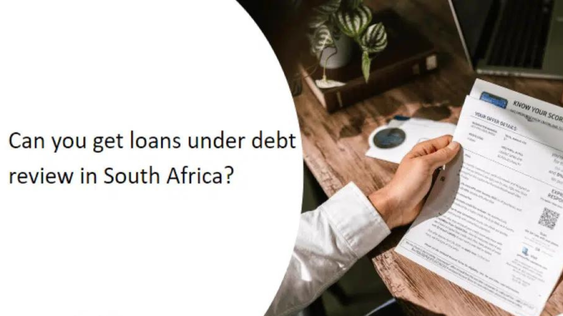 Loan Options for South Africans Under Debt Review - Oloan.co.za